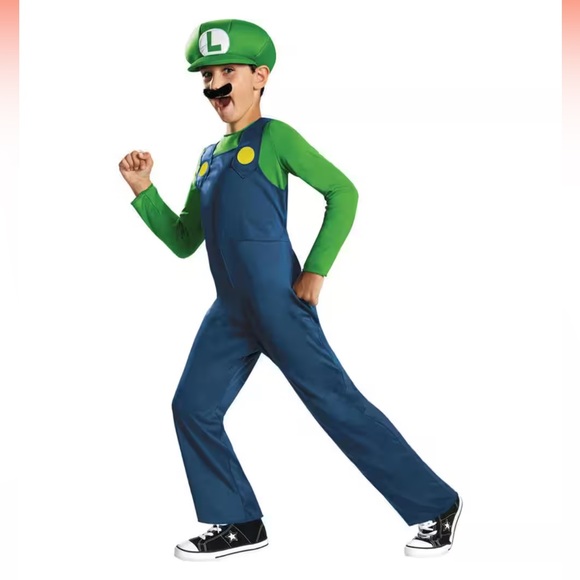 Disguise | Costumes | Luigi Super Mario Superhero Costume | Poshmark
